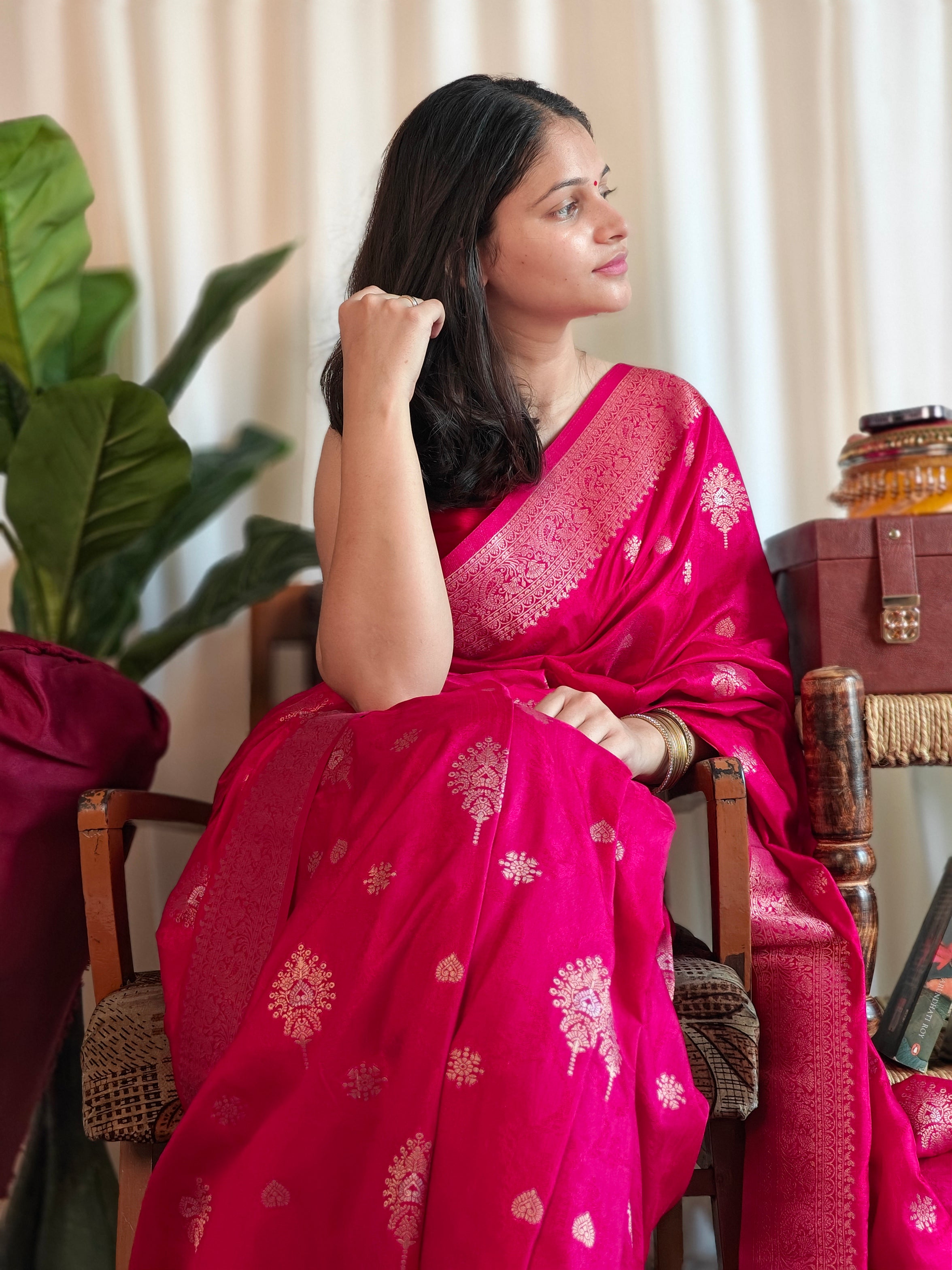 Polki sarees | Inspired by Indian art